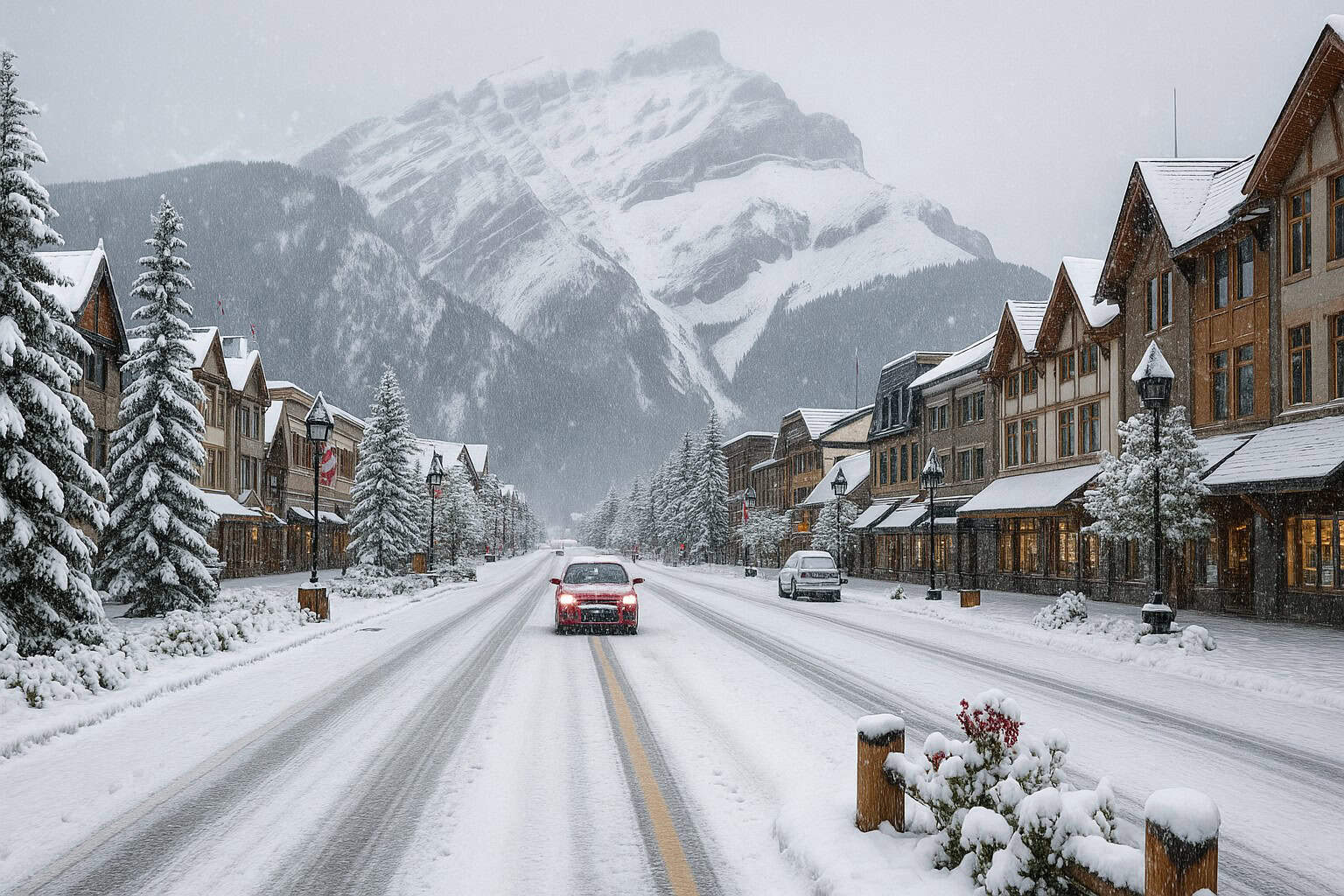 Weather Alberta: snow blankets Banff in rare July surprise - Canada en ...